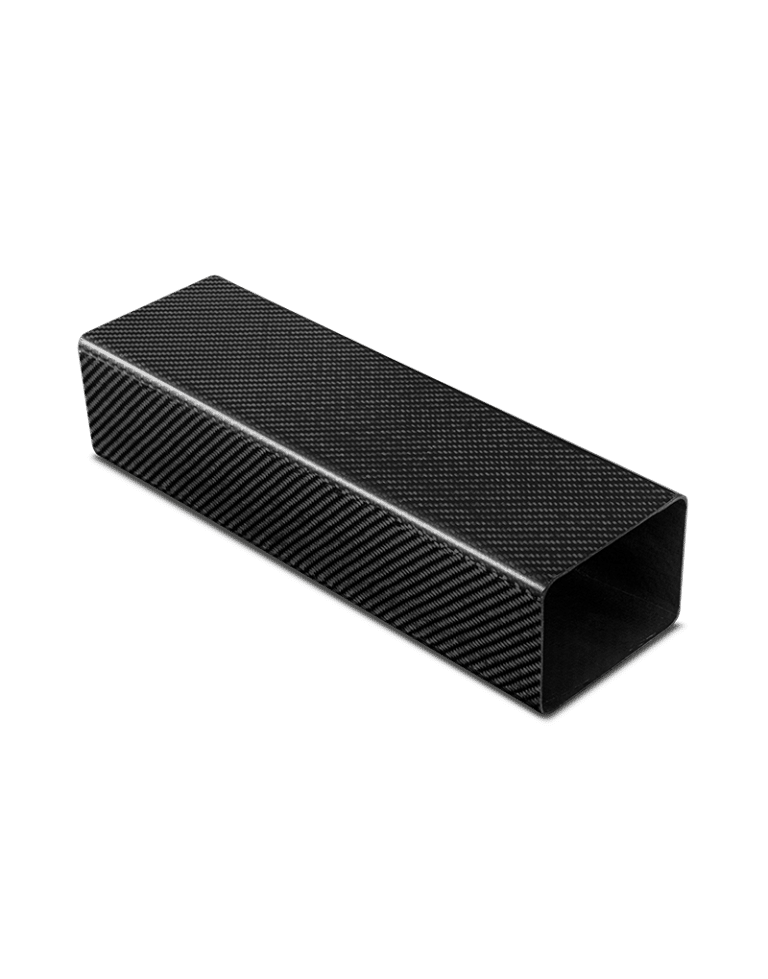 Rectangular Carbon Fiber Tubes - Carbonwebshop