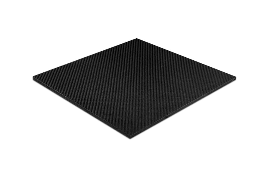 Carbon Panel 1000x500x3mm - Carbonwebshop