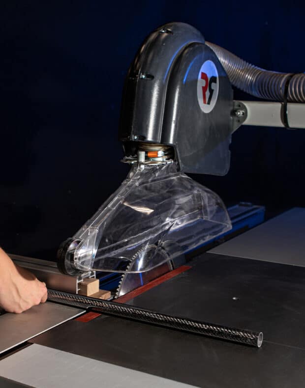 Carbon Kevlar Tube 22x20x1000mm - Carbonwebshop