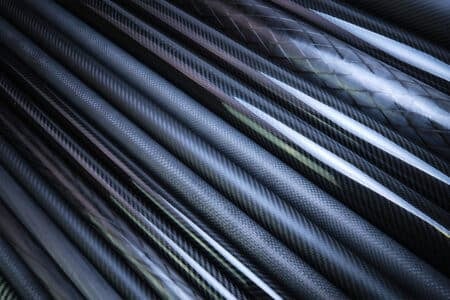 Carbon Kevlar Tube 22x20x1000mm - Carbonwebshop